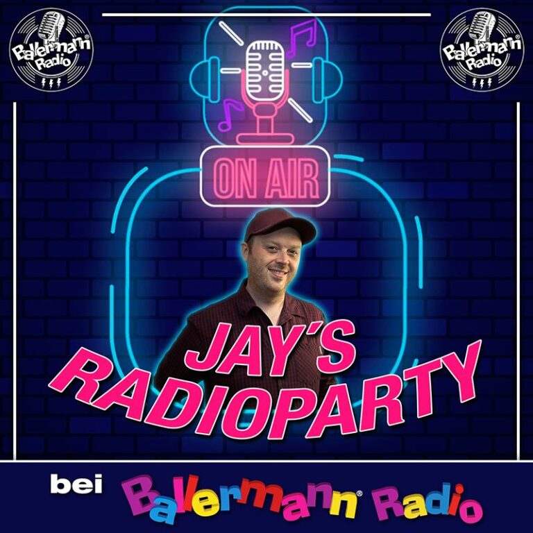 Jay's Radioparty auf Ballermann® Radio - Dein Party- & Schlagerradio!